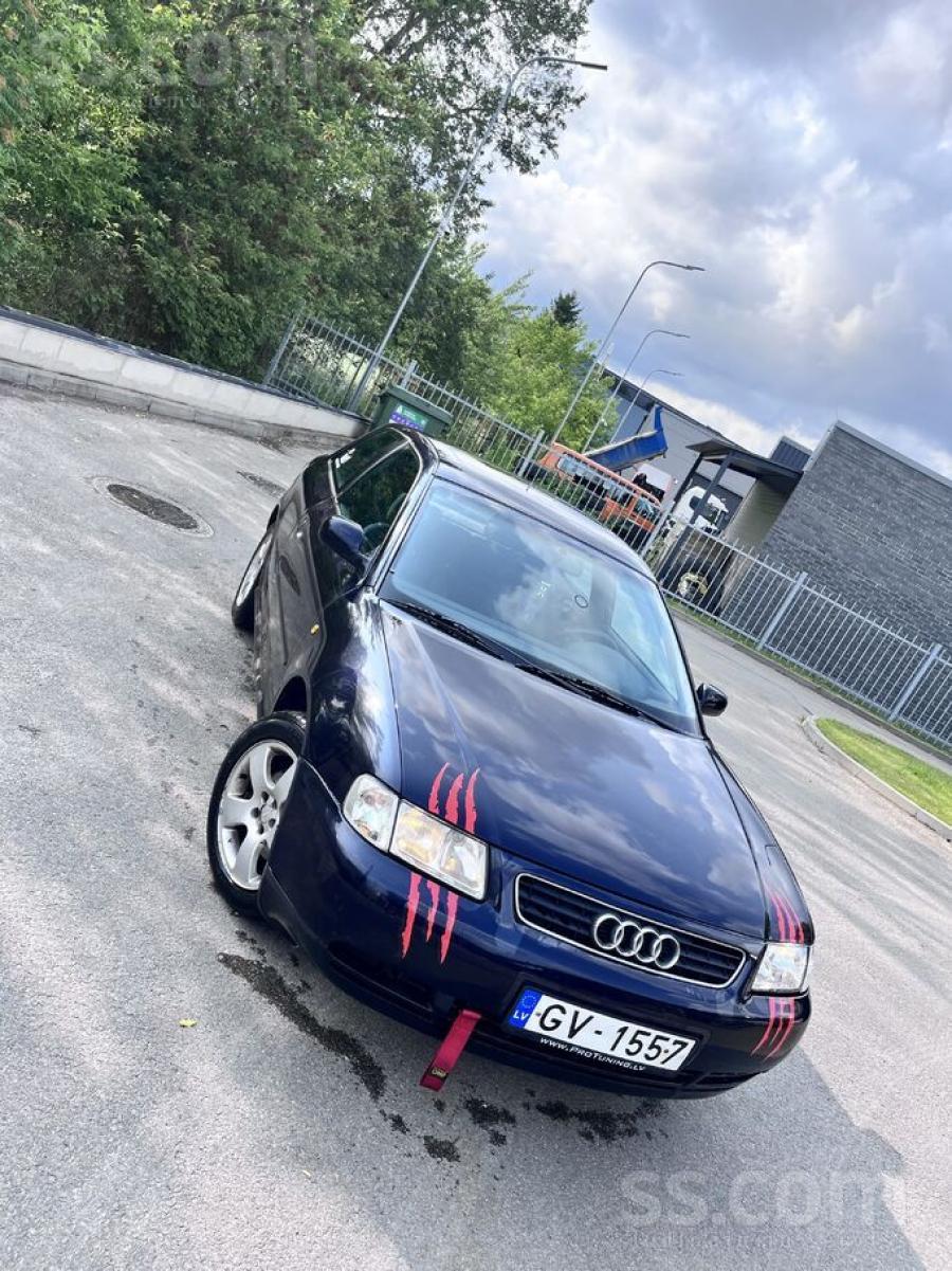 Zils Audi A3 1997 Rīga, ar dzinēja tilpumu 1.80 L un nobraukumu 238 tūkst. km par 800 €, foto 1 vietnē AUTOMOTO.COM.LV
