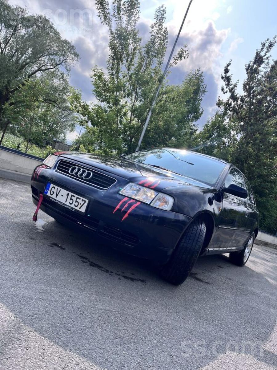 Zils Audi A3 1997 Rīga, ar dzinēja tilpumu 1.80 L un nobraukumu 238 tūkst. km par 800 €, foto 2 vietnē AUTOMOTO.COM.LV