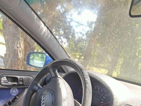 Blue Audi A3 1997 in Panevezys, with an engine capacity of 1.78 L and mileage of 285 thousand km for 1200 €, photo 7 on AUTOMOTO.COM.LV