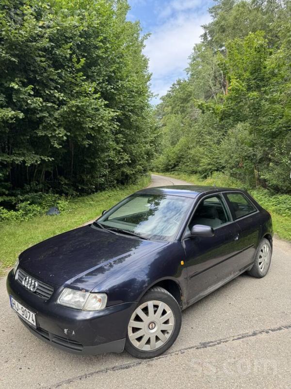 Zils Audi A3 1997 Rīga, ar dzinēja tilpumu 1.80 L un nobraukumu 258 tūkst. km par 799 €, foto 2 vietnē AUTOMOTO.COM.LV