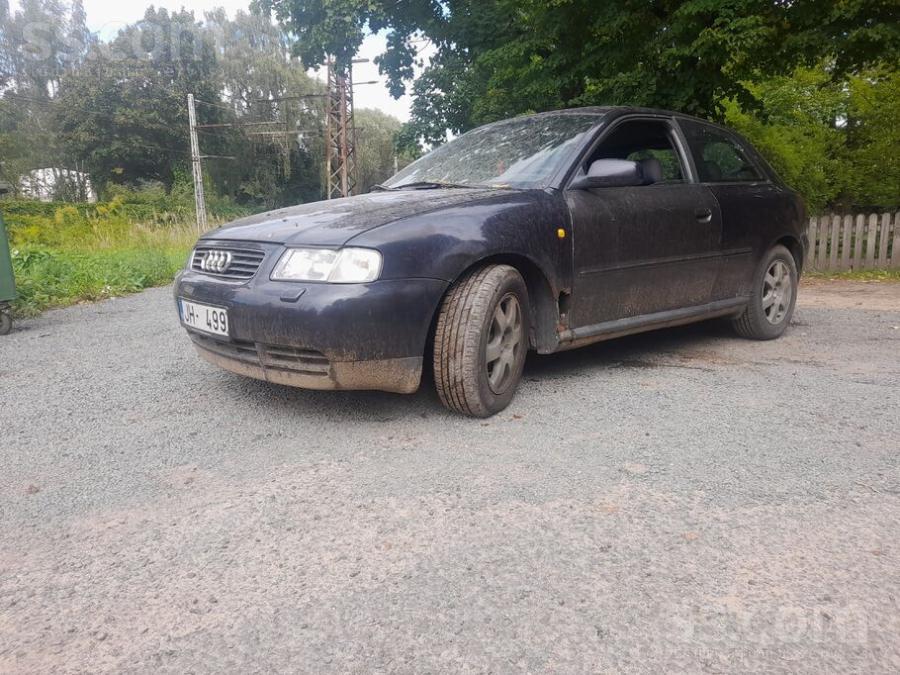 Синий Ауди А3 1997 в Рига, объемом двигателя 1.80 л и пробегом 335 тыс. км за 350 €, фото 1 на AUTOMOTO.COM.LV