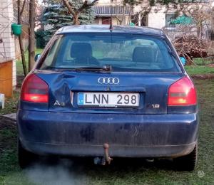 Zils Audi A3 1998 Panevēža, ar dzinēja tilpumu 1.60 L un nobraukumu 195 tūkst. km par 790 €, foto 7 vietnē AUTOMOTO.COM.LV