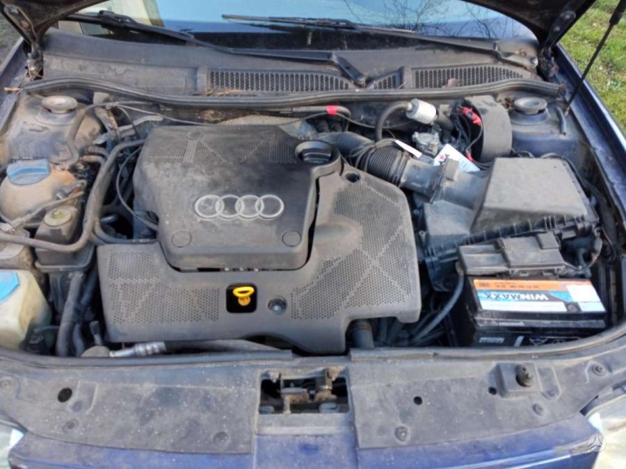 Zils Audi A3 1998 Panevēža, ar dzinēja tilpumu 1.60 L un nobraukumu 195 tūkst. km par 790 €, foto 8 vietnē AUTOMOTO.COM.LV