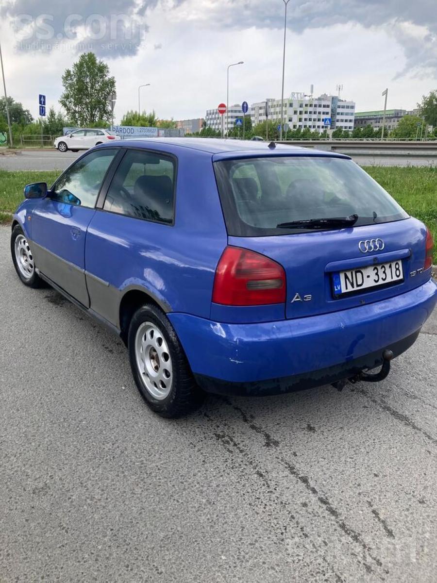 Синий Ауди А3 1998 в Рига, объемом двигателя 1.90 л и пробегом 355 тыс. км за 900 €, фото 3 на AUTOMOTO.COM.LV