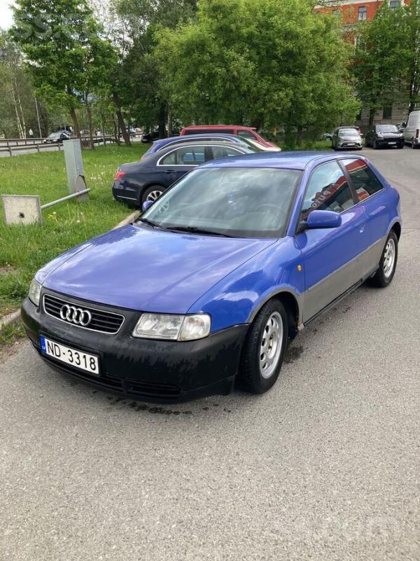 Blue Audi A3 1998 in Riga, with an engine capacity of 1.90 L and mileage of 355 thousand km for 900 €, photo 3 on AUTOMOTO.COM.LV