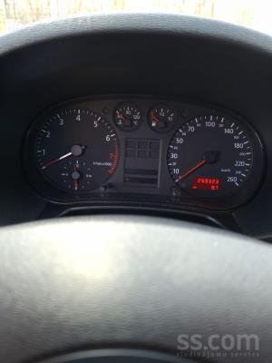 Blue Audi A3 1998 in Riga, with an engine capacity of 1.80 L and mileage of 259 thousand km for 850 €, photo 4 on AUTOMOTO.COM.LV