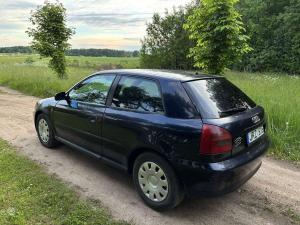 Blue Audi A3 1998 in Vilnius, with an engine capacity of 1.90 L and mileage of 377 thousand km for 900 €, photo 6 on AUTOMOTO.COM.LV