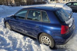 Blue Audi A3 1999 in Jelgava, with an engine capacity of 1.90 L and mileage of 316 thousand km for 1799 €, photo  on AUTOMOTO.COM.LV