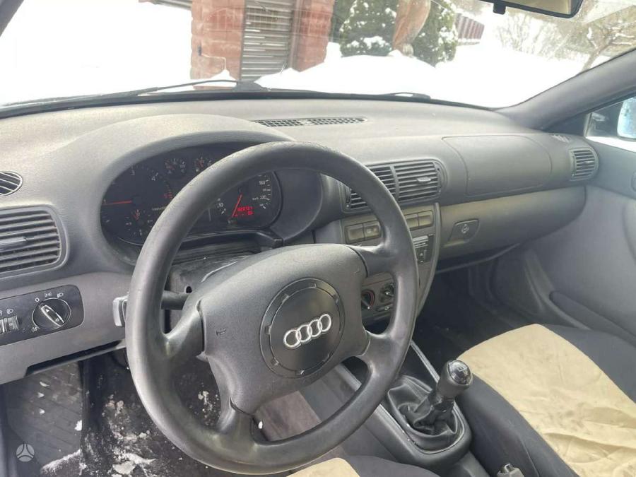 Blue Audi A3 1999 in Kaisiadorys, with an engine capacity of 1.90 L and mileage of 250 thousand km for 550 €, photo 16 on AUTOMOTO.COM.LV