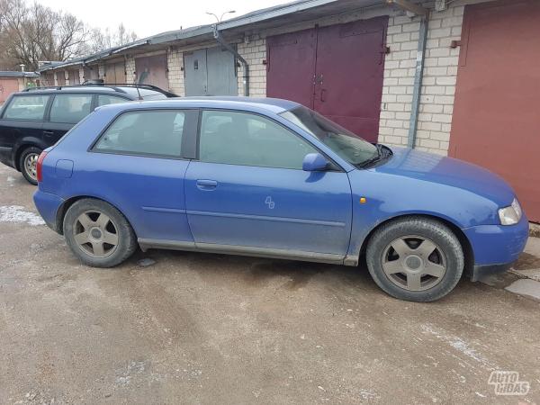 Blue Audi A3 1999 in Marijampole, with an engine capacity of 1.90 L and mileage of 390 thousand km for 600 €, photo 3 on AUTOMOTO.COM.LV