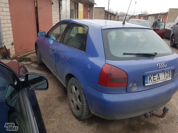 Blue Audi A3 1999 in Marijampole, with an engine capacity of 1.90 L and mileage of 390 thousand km for 600 €, photo 4 on AUTOMOTO.COM.LV