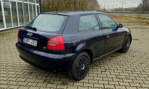 Blue Audi A3 1999 in Kaunas, with an engine capacity of 1.60 L and mileage of 240 thousand km for 650 €, photo 3 on AUTOMOTO.COM.LV
