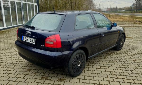 Blue Audi A3 1999 in Kaunas, with an engine capacity of 1.60 L and mileage of 240 thousand km for 650 €, photo 3 on AUTOMOTO.COM.LV
