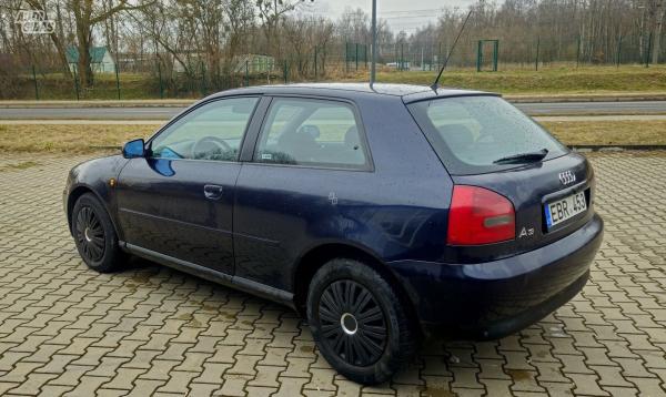 Blue Audi A3 1999 in Kaunas, with an engine capacity of 1.60 L and mileage of 240 thousand km for 650 €, photo 4 on AUTOMOTO.COM.LV