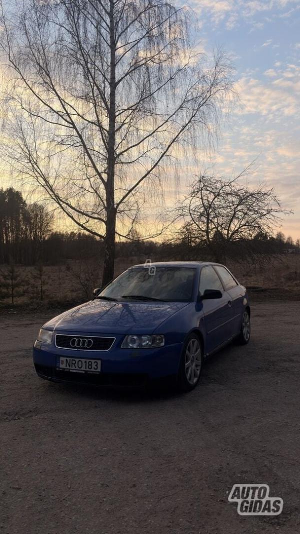 Zils Audi A3 1999 Viļņa, ar dzinēja tilpumu 1.80 L un nobraukumu 284 tūkst. km par 2500 €, foto 1 vietnē AUTOMOTO.COM.LV