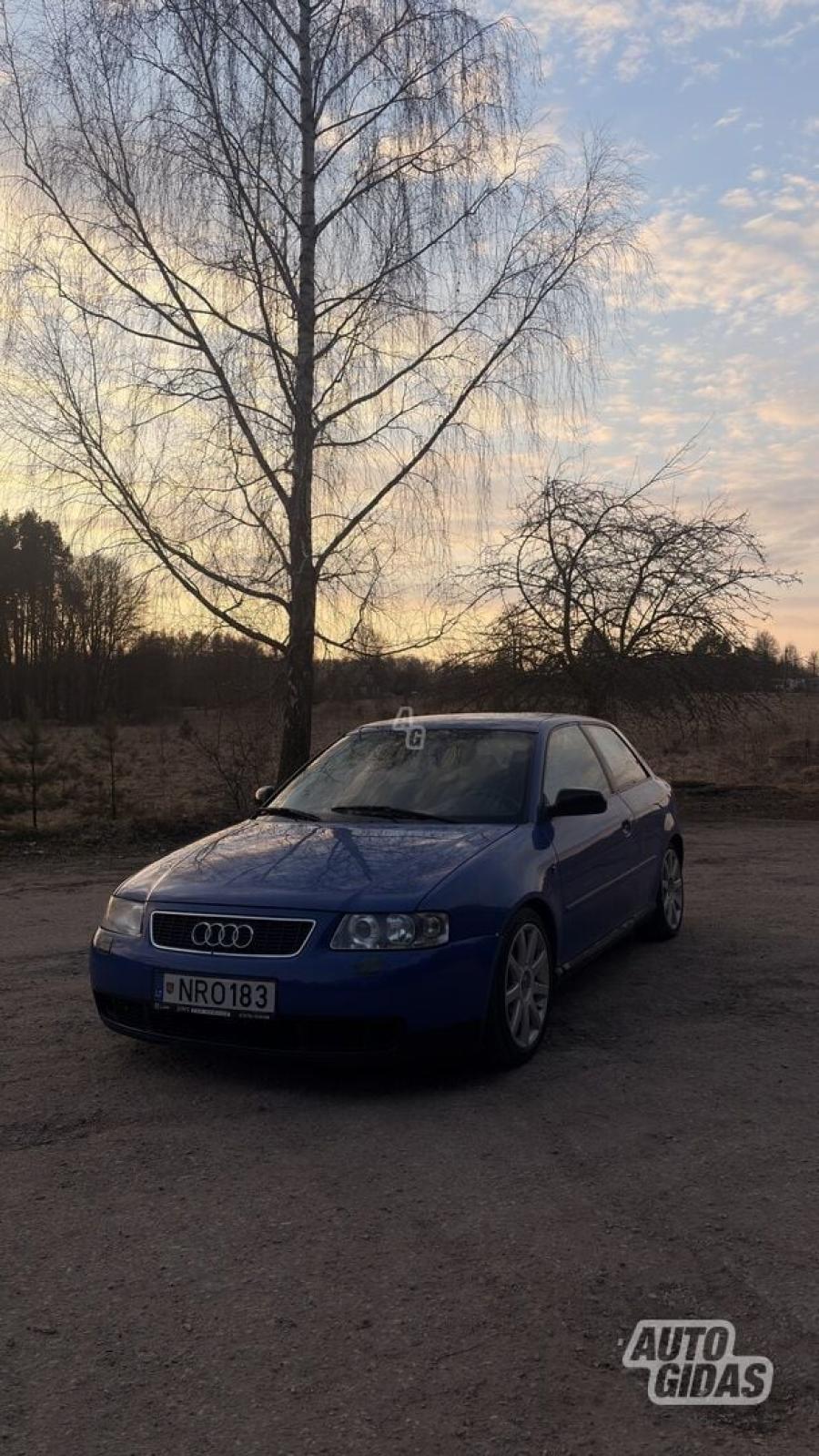Zils Audi A3 1999 Viļņa, ar dzinēja tilpumu 1.80 L un nobraukumu 284 tūkst. km par 2500 €, foto 1 vietnē AUTOMOTO.COM.LV