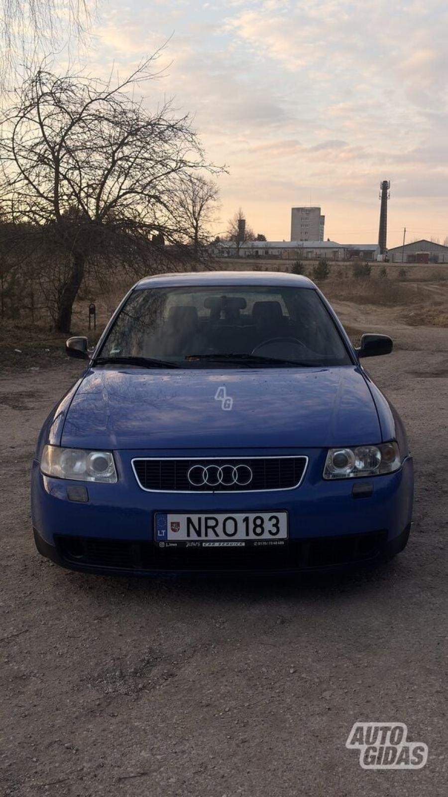Zils Audi A3 1999 Viļņa, ar dzinēja tilpumu 1.80 L un nobraukumu 284 tūkst. km par 2500 €, foto 3 vietnē AUTOMOTO.COM.LV