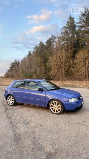 Zils Audi A3 1999 Viļņa, ar dzinēja tilpumu 1.80 L un nobraukumu 284 tūkst. km par 2500 €, foto 6 vietnē AUTOMOTO.COM.LV