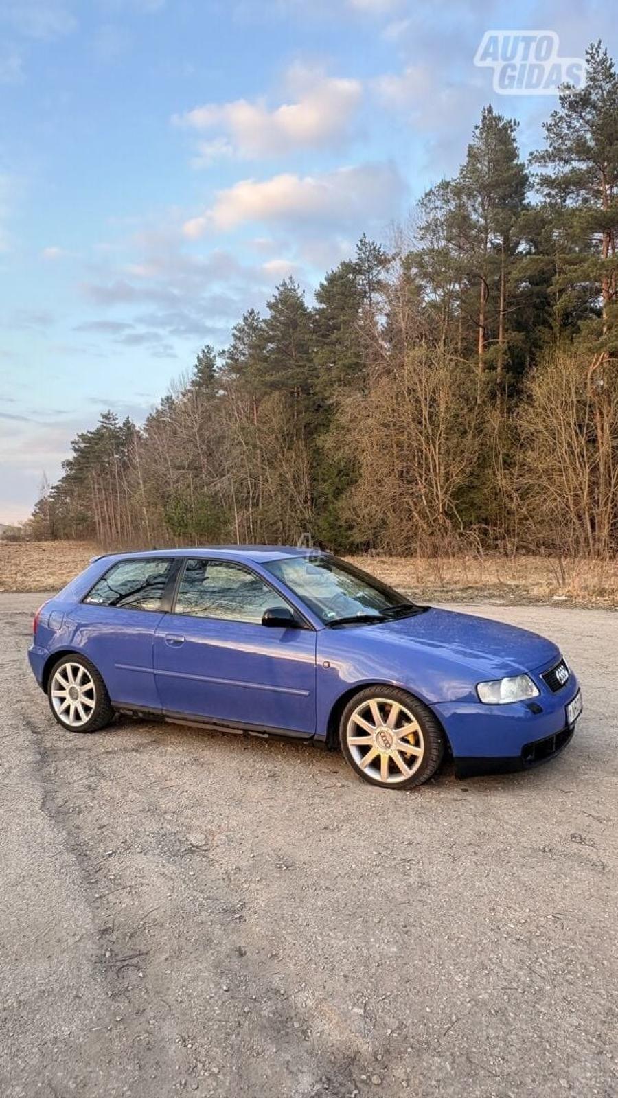 Zils Audi A3 1999 Viļņa, ar dzinēja tilpumu 1.80 L un nobraukumu 284 tūkst. km par 2500 €, foto 6 vietnē AUTOMOTO.COM.LV