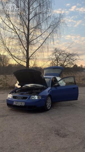 Zils Audi A3 1999 Viļņa, ar dzinēja tilpumu 1.80 L un nobraukumu 284 tūkst. km par 2500 €, foto 8 vietnē AUTOMOTO.COM.LV