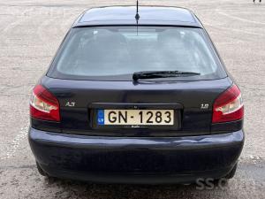 Blue Audi A3 1999 in Talsi, with an engine capacity of 1.80 L and mileage of 314 thousand km for 1490 €, photo 6 on AUTOMOTO.COM.LV