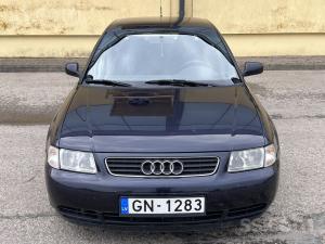 Blue Audi A3 1999 in Talsi, with an engine capacity of 1.80 L and mileage of 314 thousand km for 1490 €, photo 7 on AUTOMOTO.COM.LV
