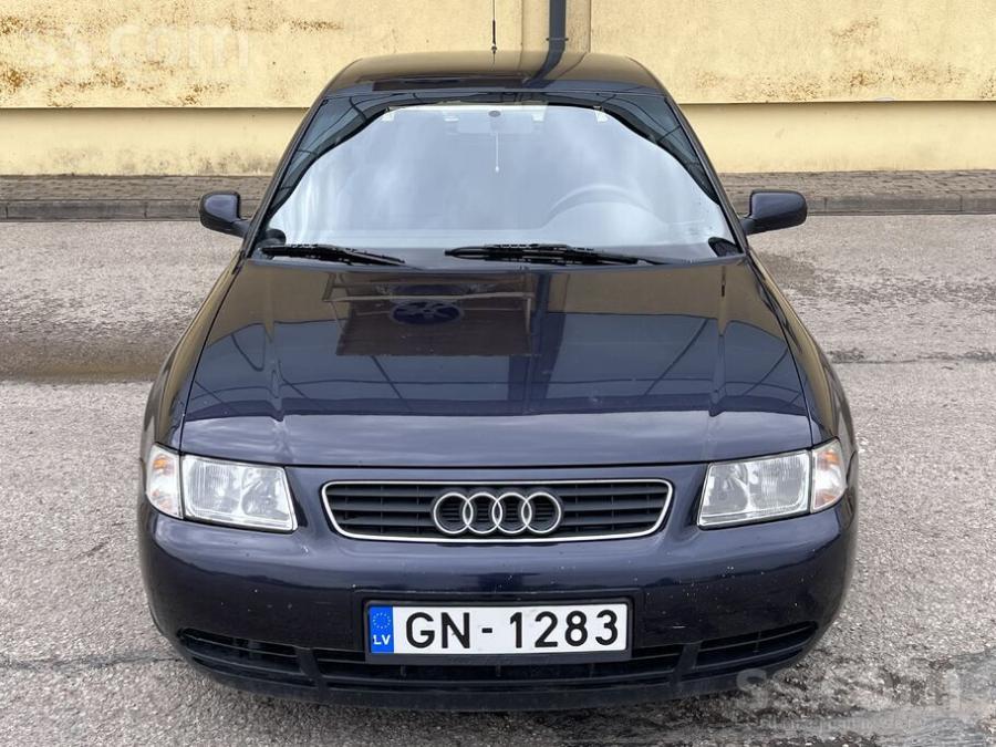 Blue Audi A3 1999 in Talsi, with an engine capacity of 1.80 L and mileage of 314 thousand km for 1490 €, photo 7 on AUTOMOTO.COM.LV