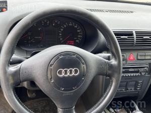Blue Audi A3 1999 in Talsi, with an engine capacity of 1.80 L and mileage of 314 thousand km for 1490 €, photo 10 on AUTOMOTO.COM.LV