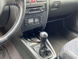 Blue Audi A3 1999 in Talsi, with an engine capacity of 1.80 L and mileage of 314 thousand km for 1490 €, photo 11 on AUTOMOTO.COM.LV