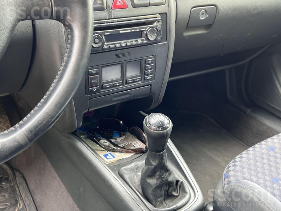 Blue Audi A3 1999 in Talsi, with an engine capacity of 1.80 L and mileage of 314 thousand km for 1490 €, photo 11 on AUTOMOTO.COM.LV