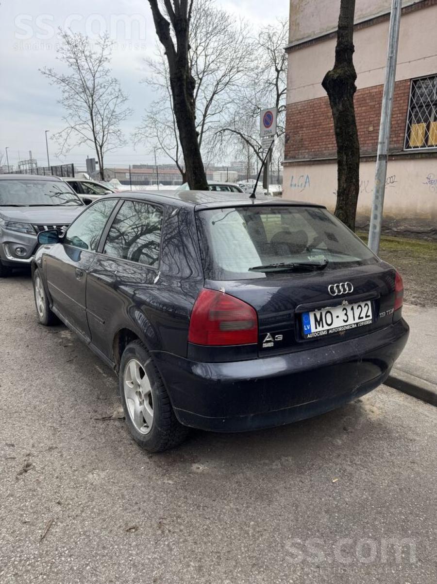 Zils Audi A3 1999 Rīga, ar dzinēja tilpumu 1.90 L un nobraukumu 363 tūkst. km par 800 €, foto 5 vietnē AUTOMOTO.COM.LV