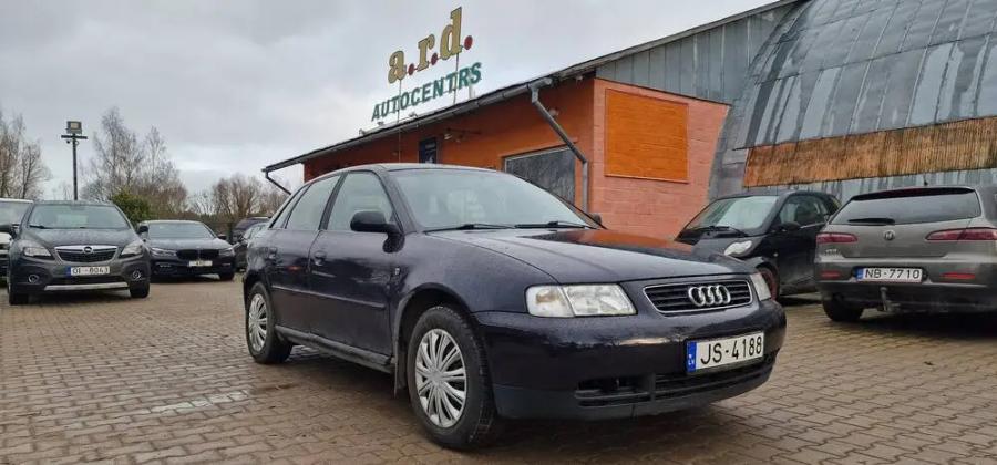 Zils Audi A3 1999 Valmiera, ar dzinēja tilpumu 1.60 L un nobraukumu 308 tūkst. km par 850 €, foto 1 vietnē AUTOMOTO.COM.LV