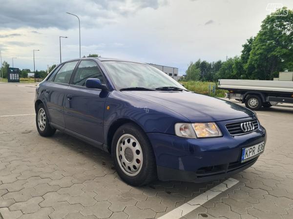 Синий Ауди А3 1999 в Вильнюс, объемом двигателя 1.90 л и пробегом 359 тыс. км за 620 €, фото 2 на AUTOMOTO.COM.LV