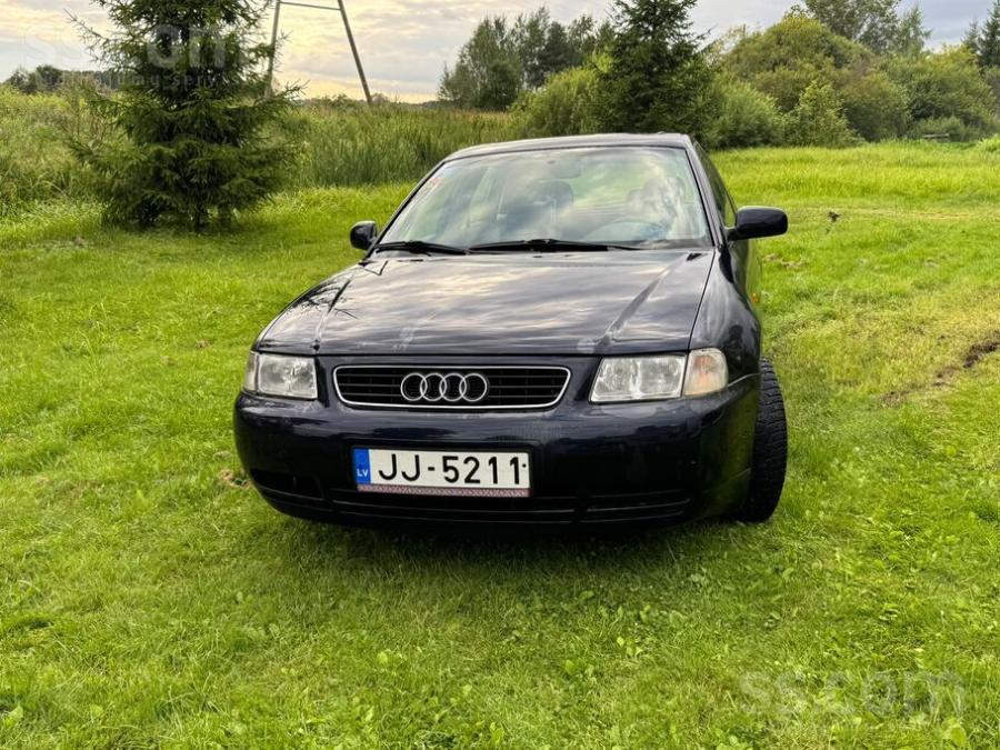Blue Audi A3 1999 in Madona, with an engine capacity of 1.80 L and mileage of 286 thousand km for 900 €, photo 4 on AUTOMOTO.COM.LV
