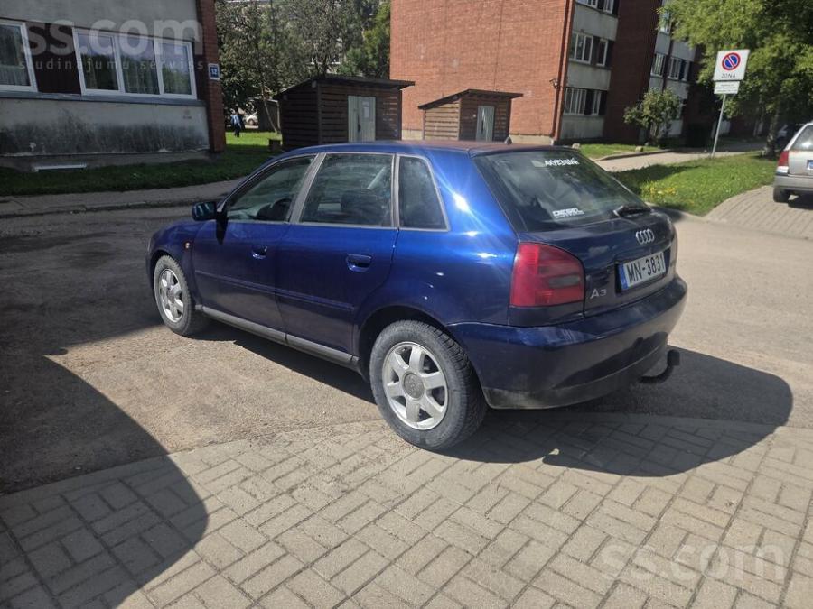 Zils Audi A3 1999 Rēzekne, ar dzinēja tilpumu 1.90 L un nobraukumu 317 tūkst. km par 1000 €, foto 3 vietnē AUTOMOTO.COM.LV