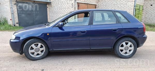 Blue Audi A3 1999 in Daugavpils, with an engine capacity of 1.90 L and mileage of 320 thousand km for 1350 €, photo 4 on AUTOMOTO.COM.LV