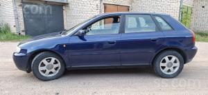 Blue Audi A3 1999 in Daugavpils, with an engine capacity of 1.90 L and mileage of 320 thousand km for 1350 €, photo 5 on AUTOMOTO.COM.LV