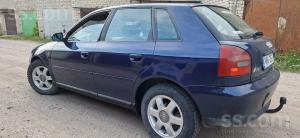 Blue Audi A3 1999 in Daugavpils, with an engine capacity of 1.90 L and mileage of 320 thousand km for 1350 €, photo 6 on AUTOMOTO.COM.LV
