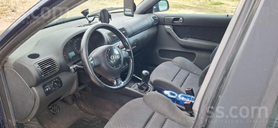 Blue Audi A3 1999 in Daugavpils, with an engine capacity of 1.90 L and mileage of 320 thousand km for 1350 €, photo 21 on AUTOMOTO.COM.LV
