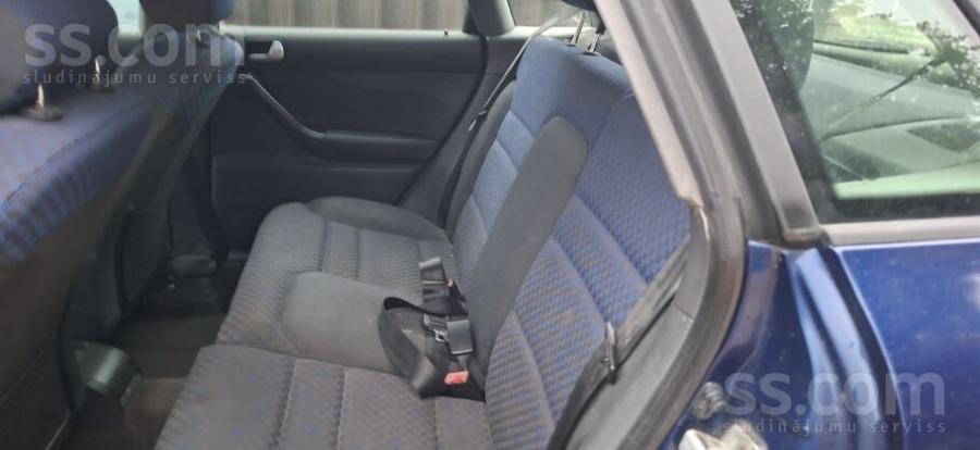 Blue Audi A3 1999 in Daugavpils, with an engine capacity of 1.90 L and mileage of 320 thousand km for 1350 €, photo 23 on AUTOMOTO.COM.LV
