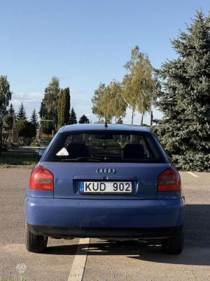 Zils Audi A3 1999 Kauņa, ar dzinēja tilpumu 1.80 L un nobraukumu 252 tūkst. km par 499 €, foto 4 vietnē AUTOMOTO.COM.LV