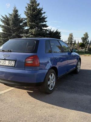 Zils Audi A3 1999 Kauņa, ar dzinēja tilpumu 1.80 L un nobraukumu 252 tūkst. km par 499 €, foto 5 vietnē AUTOMOTO.COM.LV