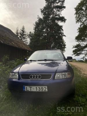Zils Audi A3 1999 Daugavpils, ar dzinēja tilpumu 1.80 L un nobraukumu 221 tūkst. km par 1050 €, foto  vietnē AUTOMOTO.COM.LV