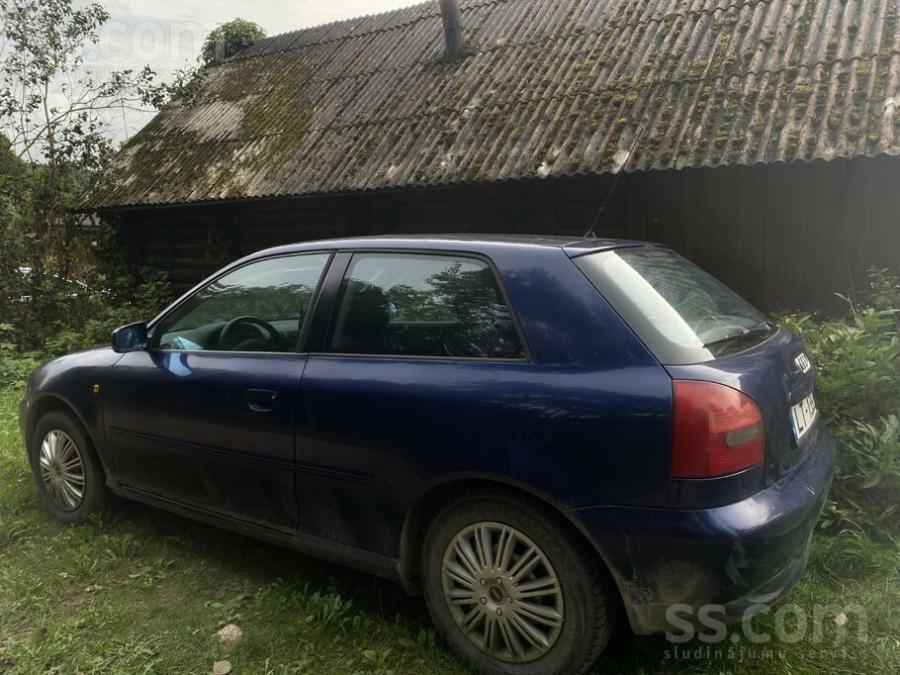 Zils Audi A3 1999 Daugavpils, ar dzinēja tilpumu 1.80 L un nobraukumu 221 tūkst. km par 1050 €, foto 3 vietnē AUTOMOTO.COM.LV