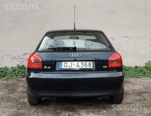 Blue Audi A3 1999 in Riga, with an engine capacity of 1.60 L and mileage of 212 thousand km for 890 €, photo 4 on AUTOMOTO.COM.LV