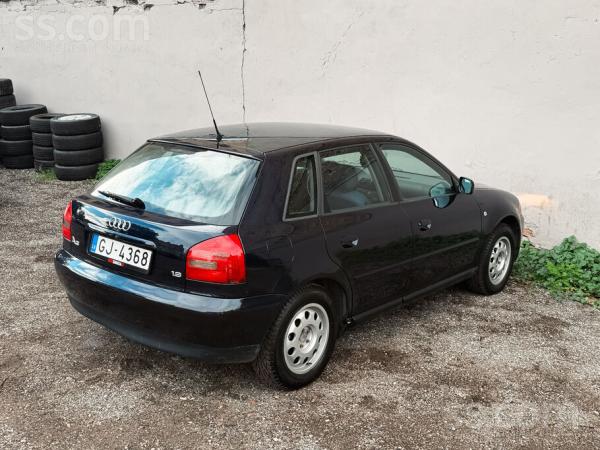 Ауди А3 1999 в Рига на AUTOMOTO.COM.LV Синий Ауди А3 1999 в Рига, объемом двигателя 1.60 л и пробегом 212 тыс. км за 890 €, фото 6 на AUTOMOTO.COM.LV