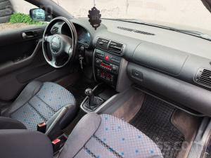 Blue Audi A3 1999 in Riga, with an engine capacity of 1.60 L and mileage of 212 thousand km for 890 €, photo 8 on AUTOMOTO.COM.LV