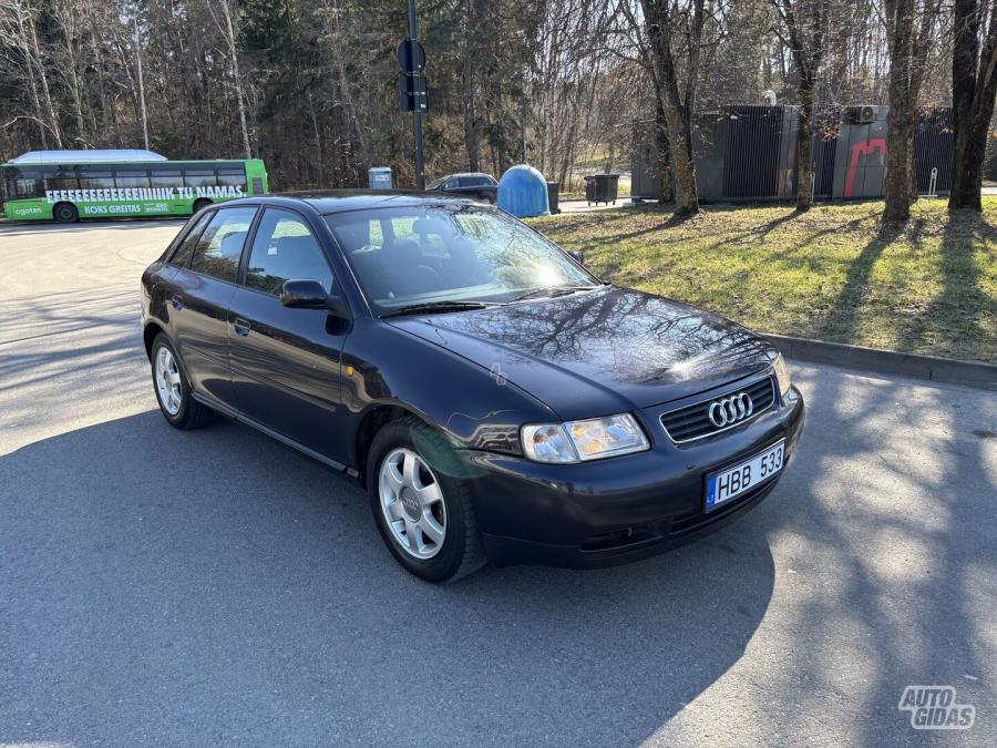Blue Audi A3 2000 in Vilnius, with an engine capacity of 1.90 L and mileage of 300 thousand km for 640 €, photo 3 on AUTOMOTO.COM.LV