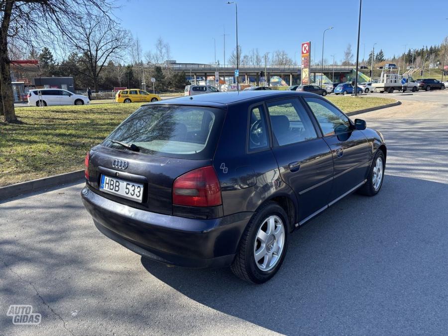 Blue Audi A3 2000 in Vilnius, with an engine capacity of 1.90 L and mileage of 300 thousand km for 640 €, photo 5 on AUTOMOTO.COM.LV