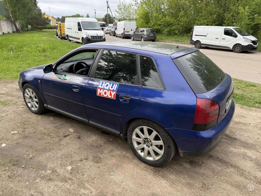Blue Audi A3 2000 in Vilnius, with an engine capacity of 1.80 L and mileage of 250 thousand km for 2000 €, photo 5 on AUTOMOTO.COM.LV